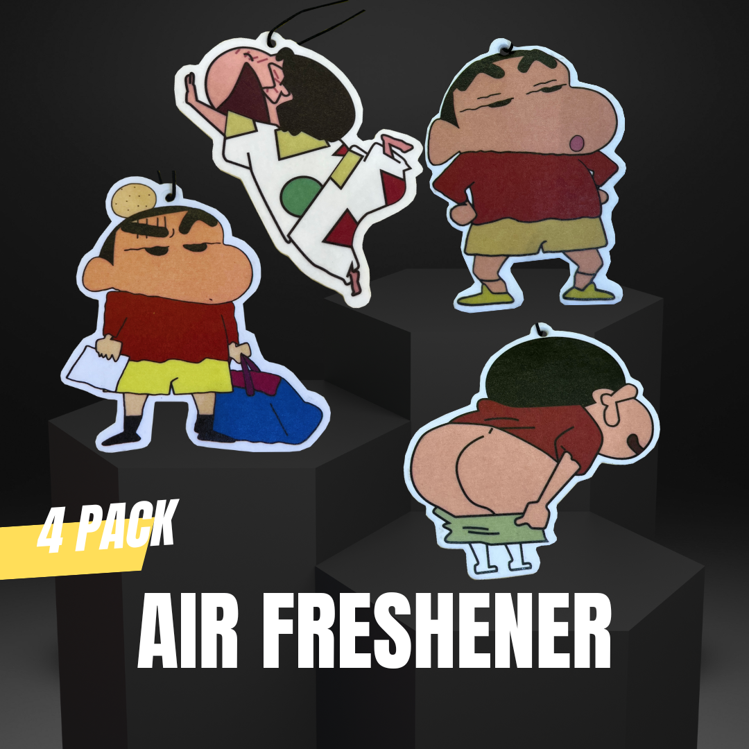 FAC-48 Crayon Shin-chan [Punched] Air Freshener with Lemon Candy Scent ...