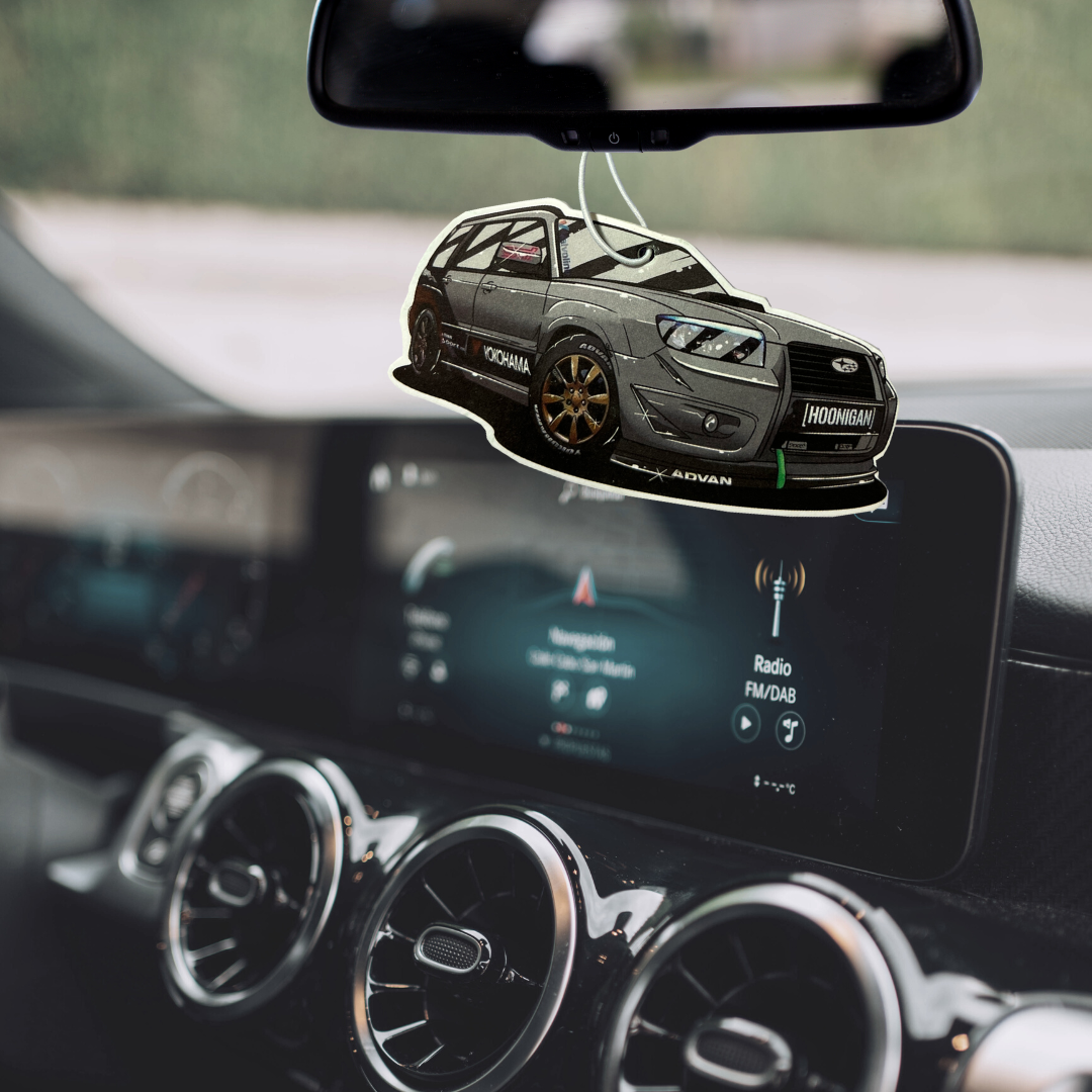 FAC-17 Subaru Air Freshener with Black Ice Scent for Vehicle, Home, Of ...